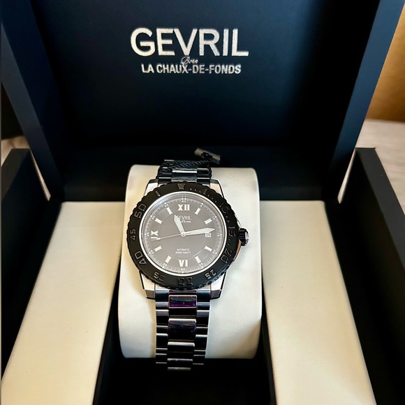 Accessories | Gevril 3124b Mens Seacloud Swiss Automatic Diver Limited ...